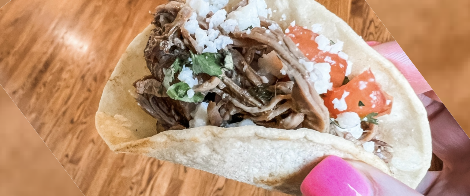 Slow Cooker Carne Asada Tacos - Crazy Busy Mama