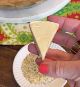 Christmas Tree Cheese Wedge - Crazy Busy Mama