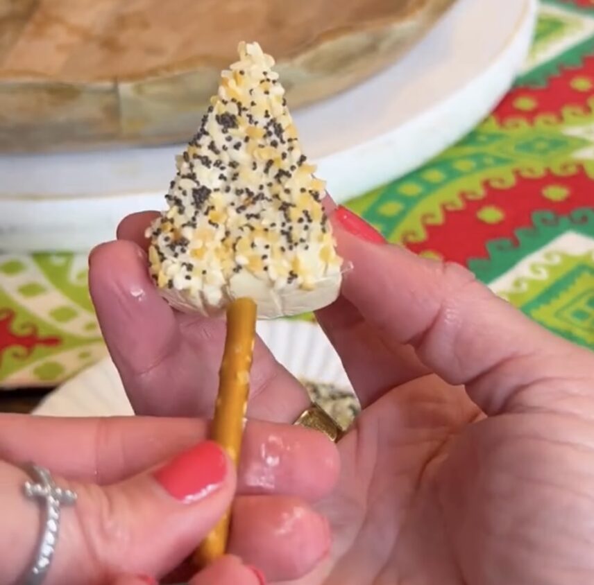 Christmas Tree Cheese Wedge - Crazy Busy Mama