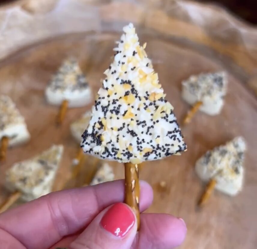 Christmas Tree Cheese Wedge - Crazy Busy Mama