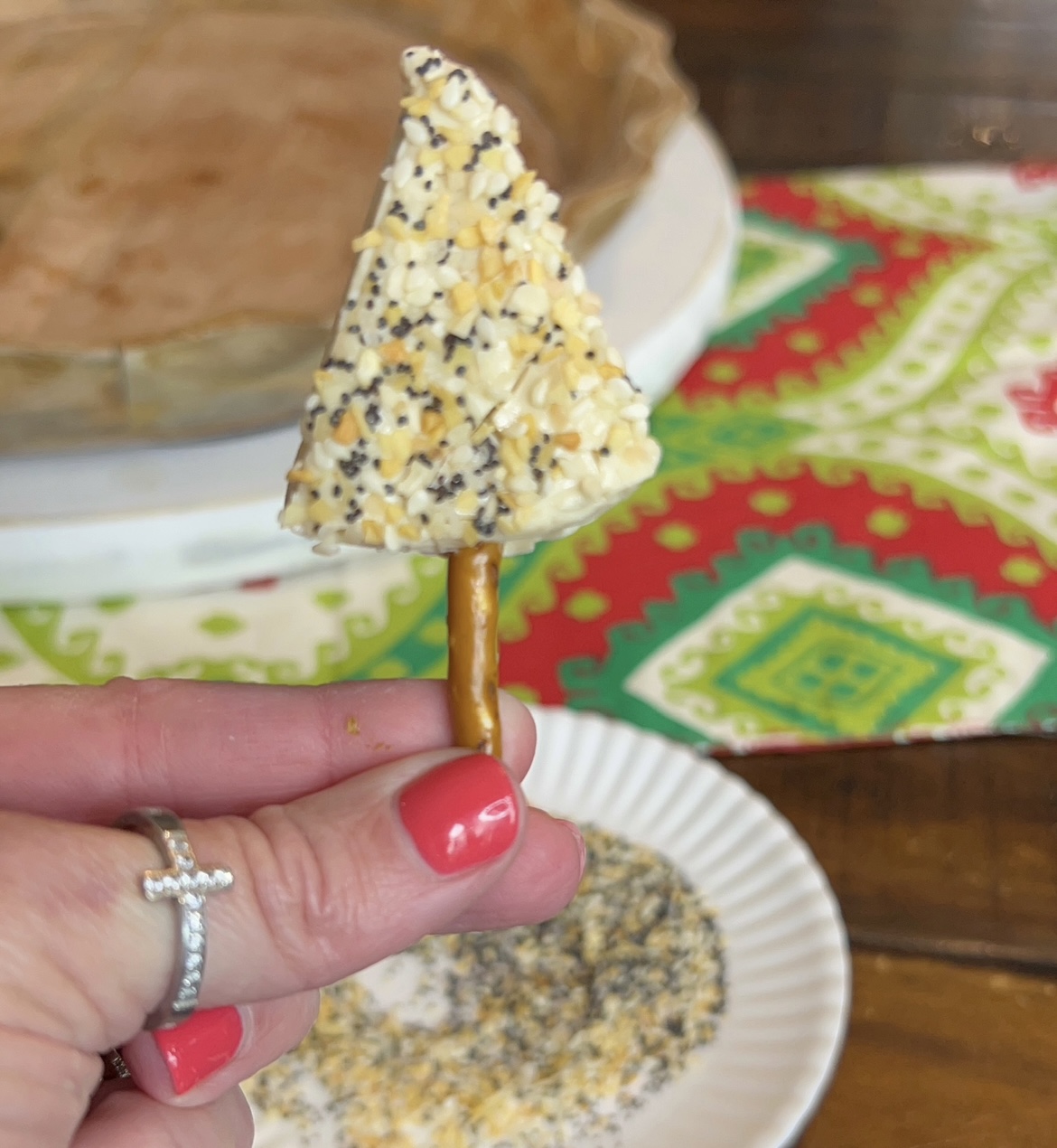 Christmas Tree Cheese Wedge - Crazy Busy Mama
