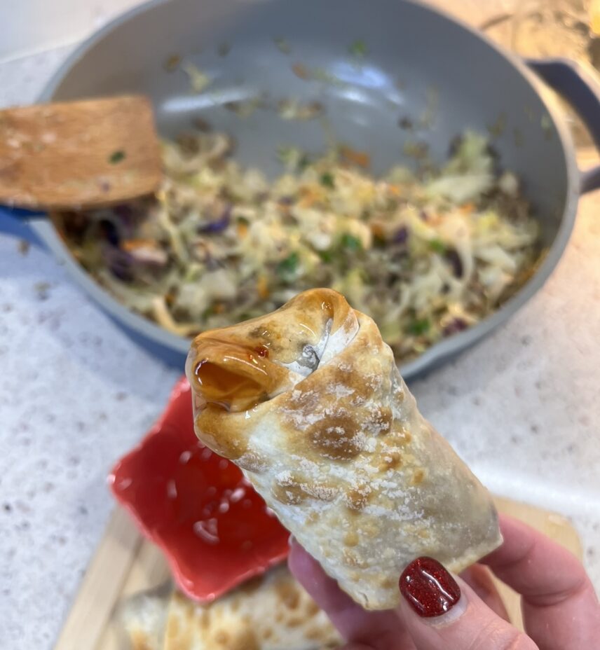 Simple Egg Roll Recipe - Crazy Busy Mama