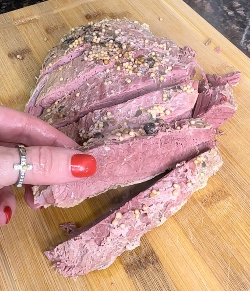 Slow Cooker Corned Beef and Cabbage - Crazy Busy Mama