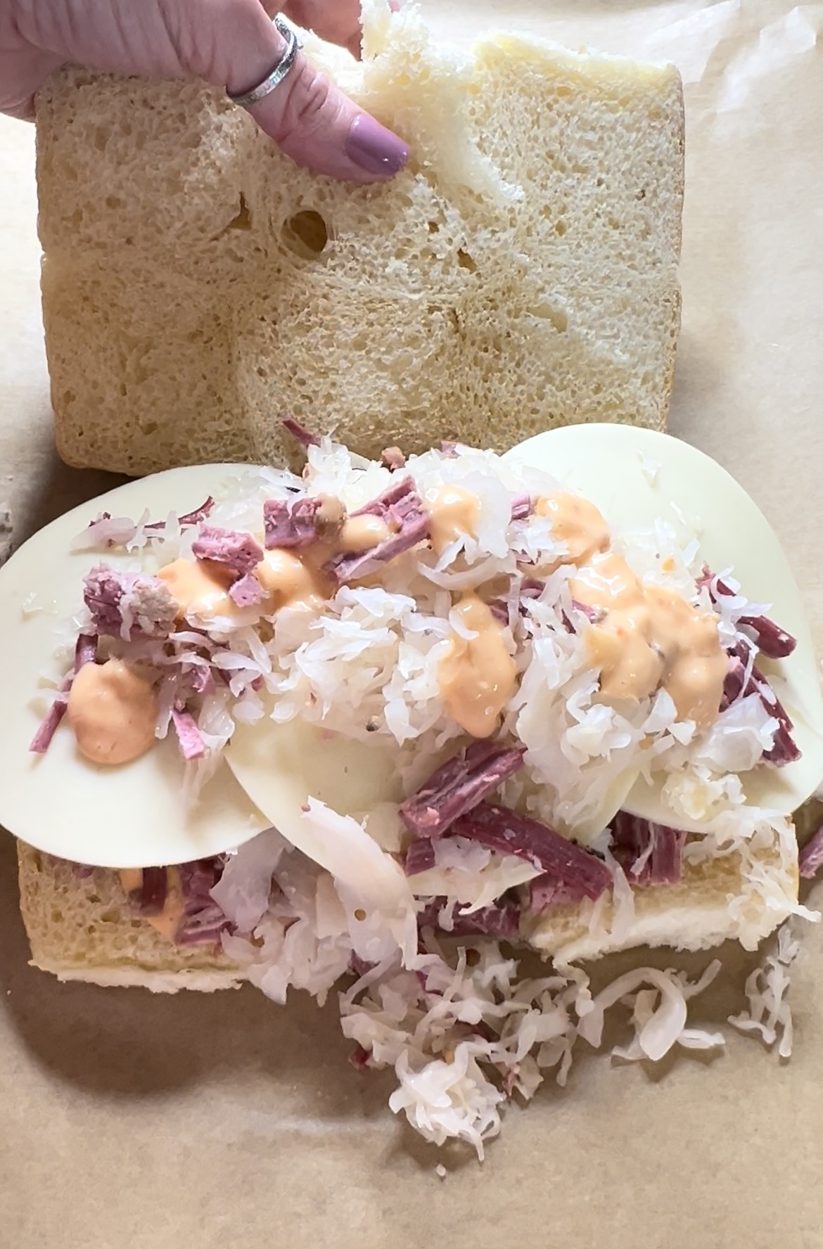 Reuben Sandwich Recipe (Sliders) - Crazy Busy Mama