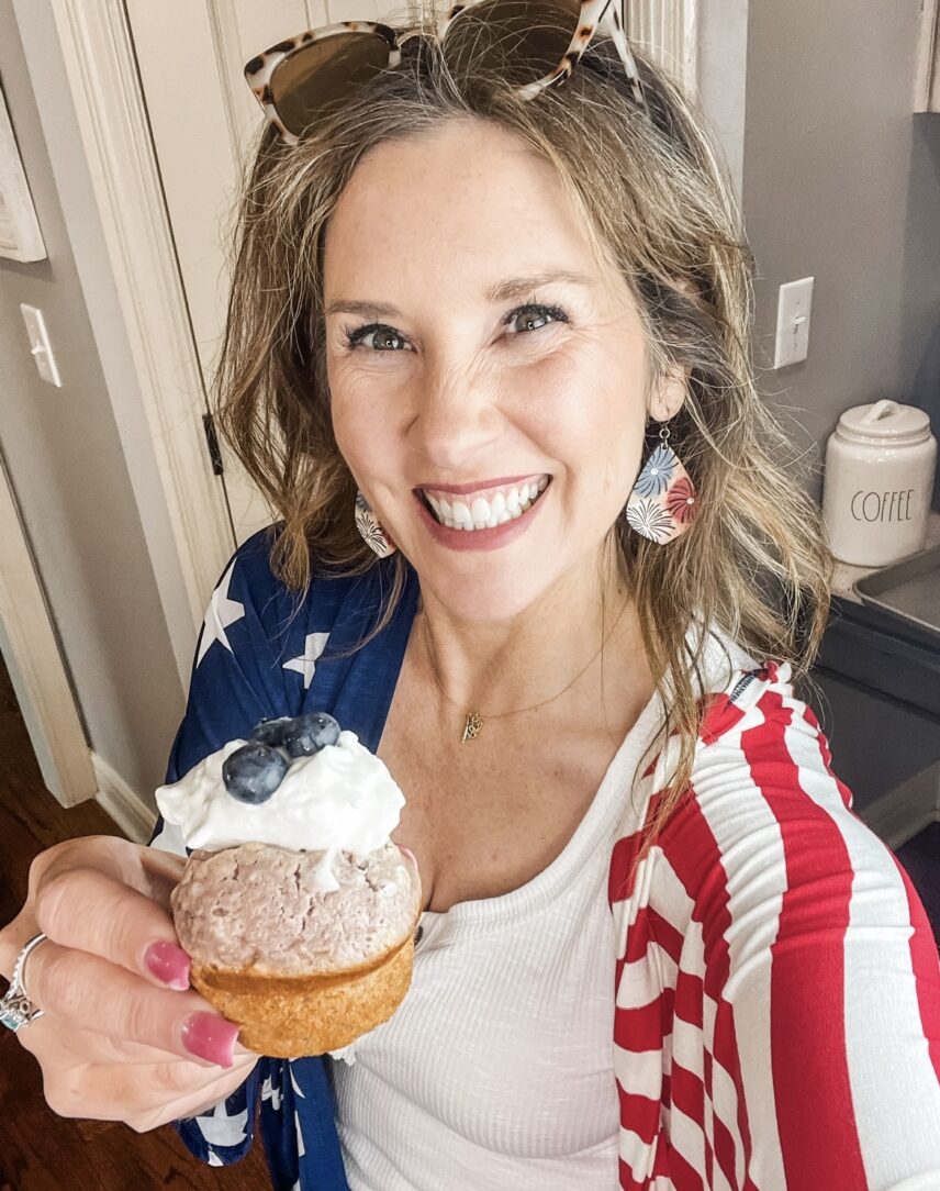 Raspberry Angel Food Cake Muffins (2-Ingredient Dessert) - Crazy Busy Mama