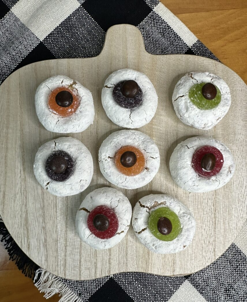 Monster Eye Ball Donuts - Crazy Busy Mama
