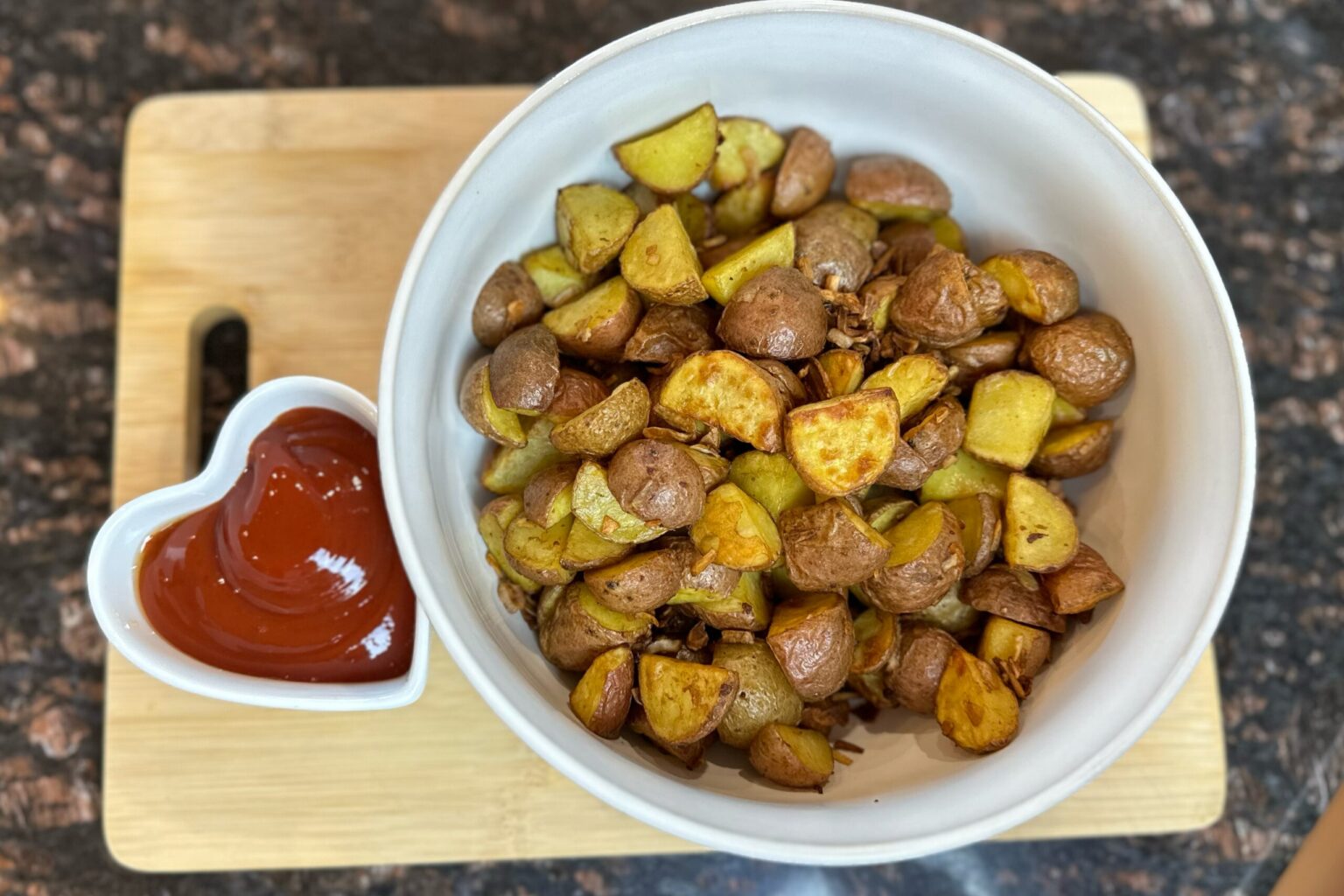 Air Fryer Potatoes - Crazy Busy Mama
