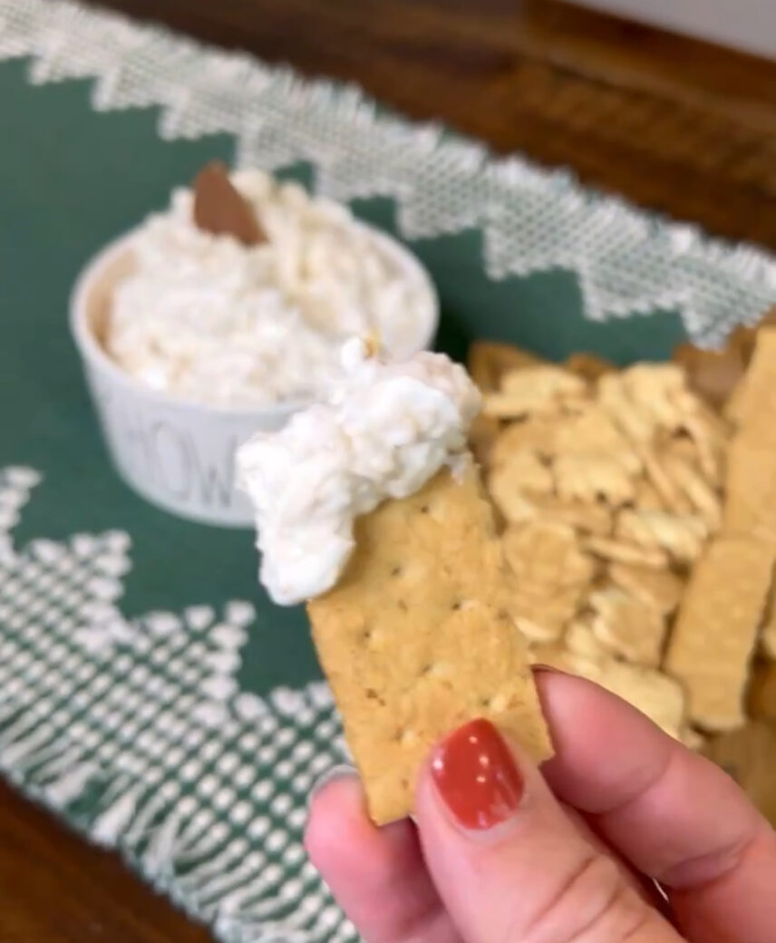 Peanut Butter Fluff Dip - Crazy Busy Mama