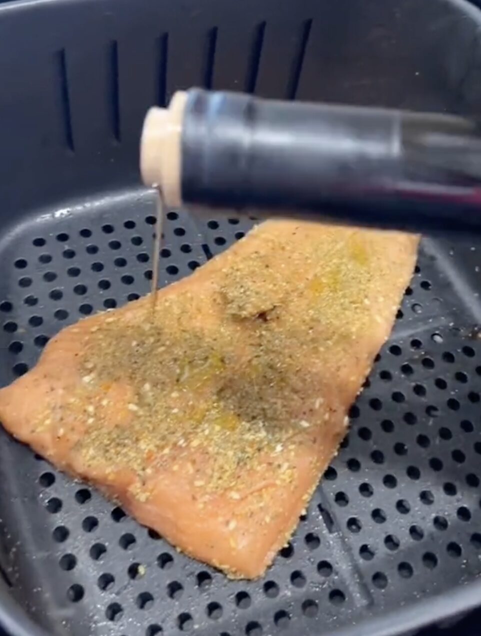 Air Fryer Salmon (Under 10 Minutes!) - Crazy Busy Mama