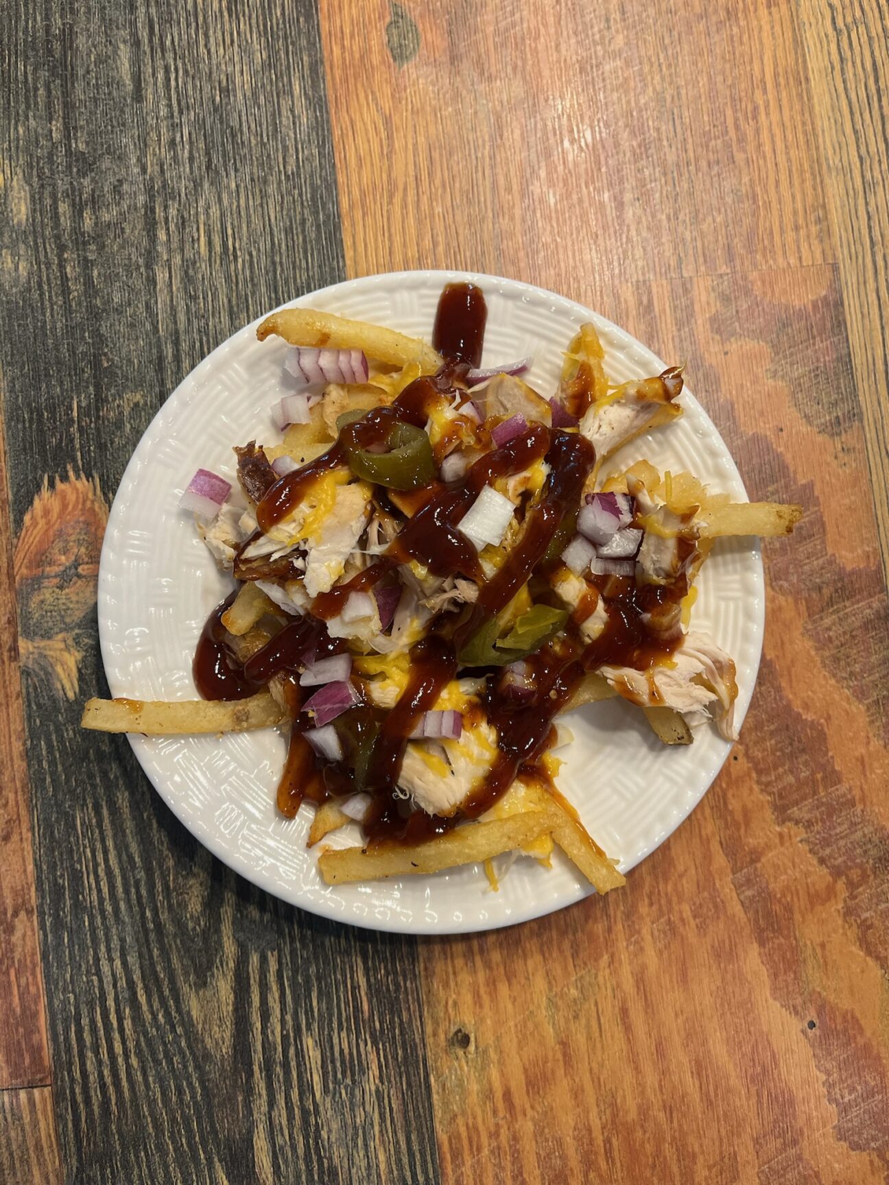 Loaded BBQ Nacho Fries - Crazy Busy Mama