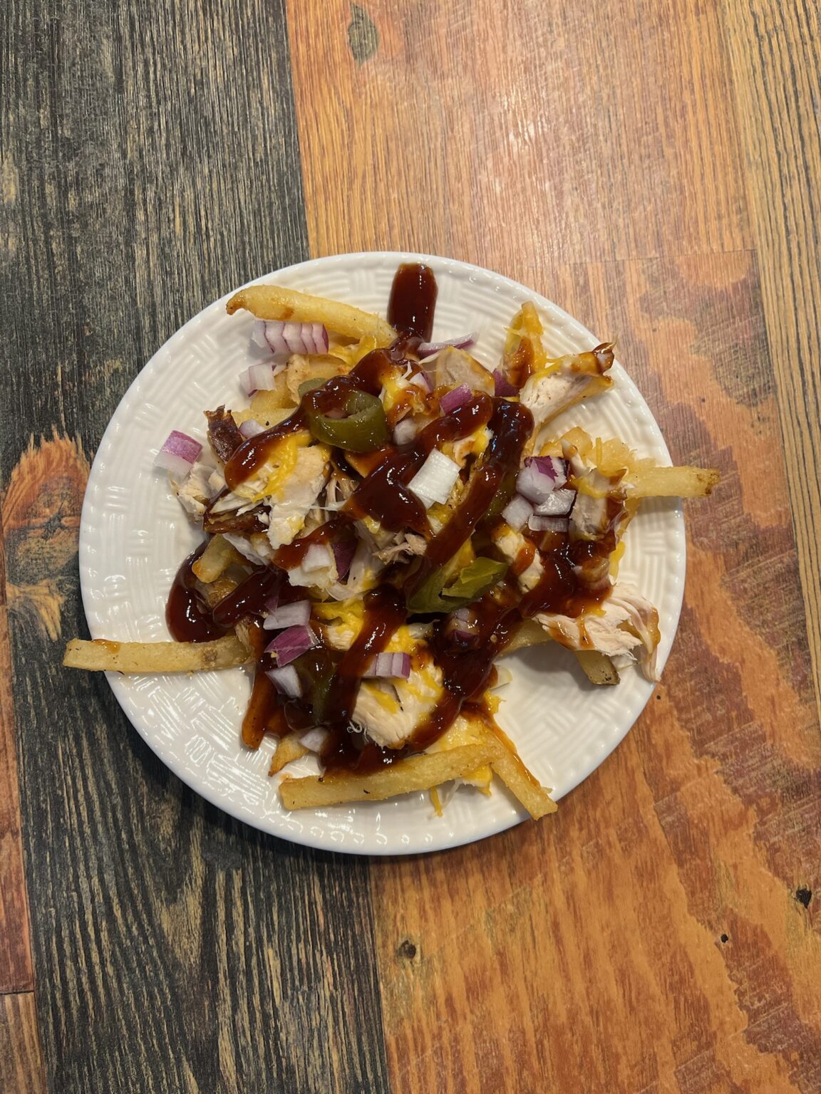 Loaded BBQ Nacho Fries - Crazy Busy Mama