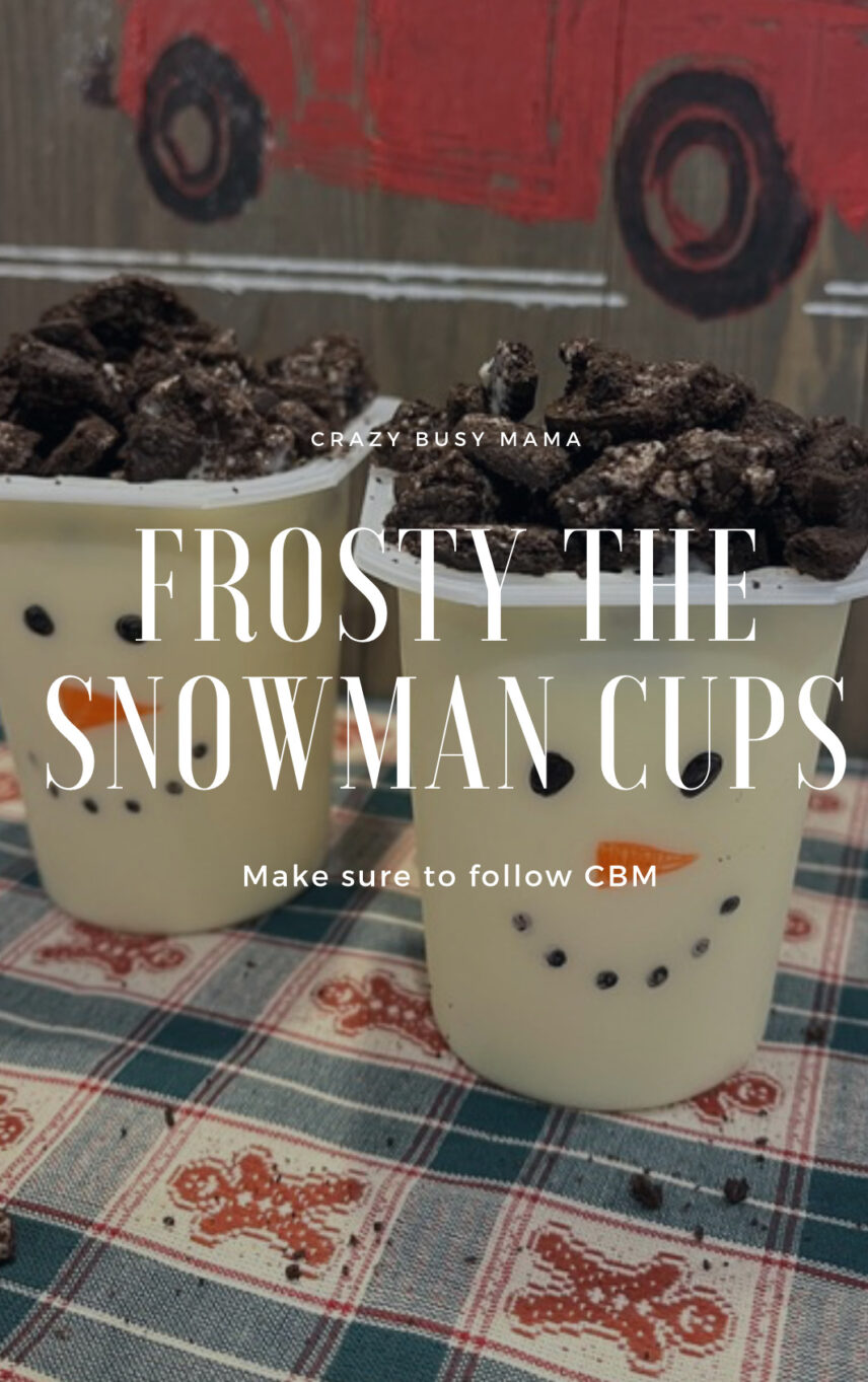 Frosty the Snowman Dessert Cups – A Fun and Easy Christmas Dessert ...