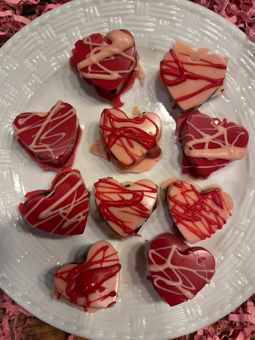 Heart Shaped Oreo Truffles - Crazy Busy Mama